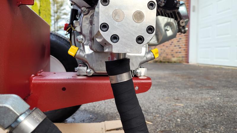 Boss Industrial 27 -Ton 208-cc Horizontal and vertical Gas Log Splitter ...