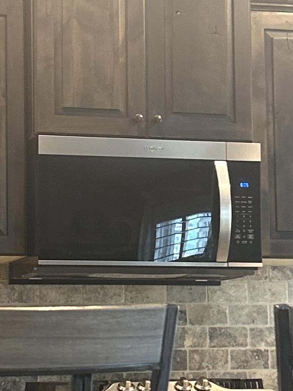 Whirlpool 1.9-cu ft Over-the-Range Microwave with Sensor Cooking ...