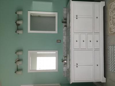 Wyndham Collection Deborah 80-in White with Matte Black Trim Undermount ...