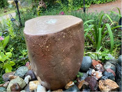 Gardenique 20.39-in H Resin Water Rock Outdoor Fountain Pump Included ...