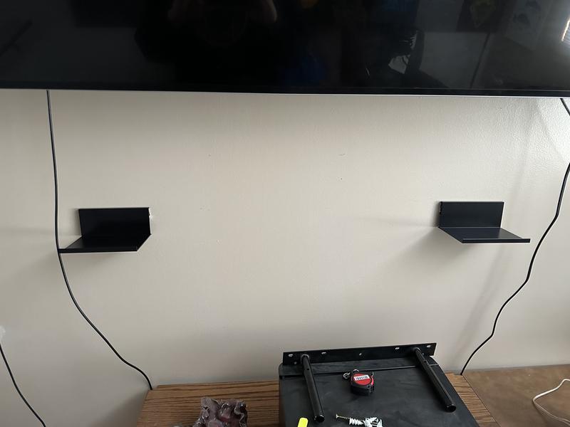 Hangman No Stud Fixed Indoor Wall Sound Bar Hanger (Hardware Included ...