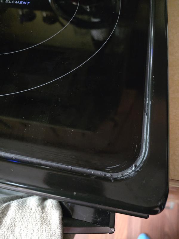 Whirlpool 30-in Glass Top 5 burners 5.3-cu ft Air Fry Convection Oven ...