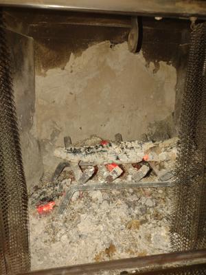 Non-water soluble refractory mortar 10 -lb Mortar mix in the Concrete ...