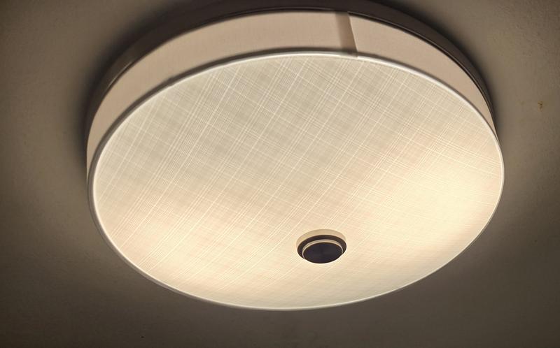 Progress Lighting Weaver LED 2-Light Brushed Nickel LED Flush Mount ...