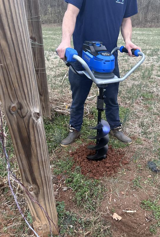 Kobalt 1-man Earth Auger Kit Auger Powerhead with 8-in Bit(s) Included ...