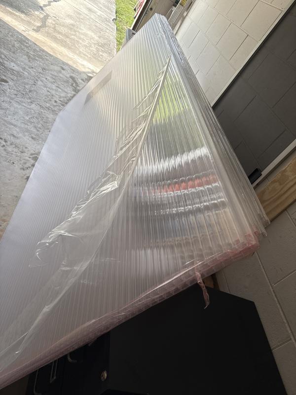 Storm-Busters 48-in x 96-in Clear Polycarbonate Hurricane Shutters in ...