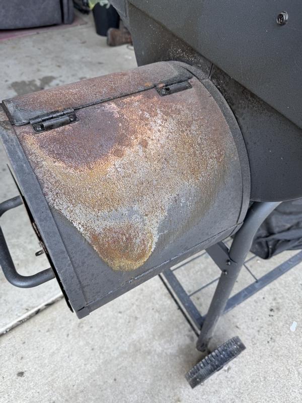 Master Forge 1010-Sq in Black Powder Coated Horizontal Charcoal Smoker CBC23032L at Lowes.com