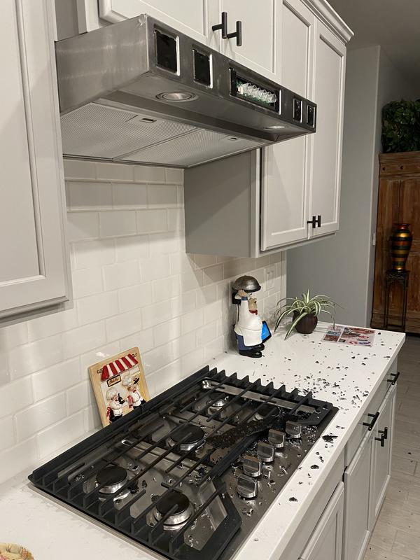 Whirlpool 30-in Convertible 350-CFM Stainless Steel Under Cabinet Range ...