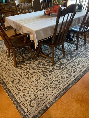 JONATHAN Y SANTA MONICA Sinjuri Medallion Textured Weave 5 x 5 (ft ...