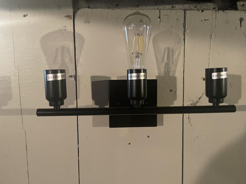 YANSUN 1-Light 7.48-in Chrome LED Semi mount light L-WL005 at Lowes.com