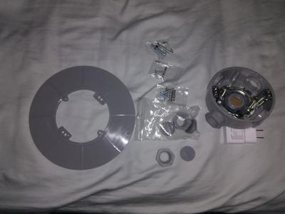 Hubbell Bell PVC Weatherproof New Work/Old Work Ceiling Fan Electrical ...