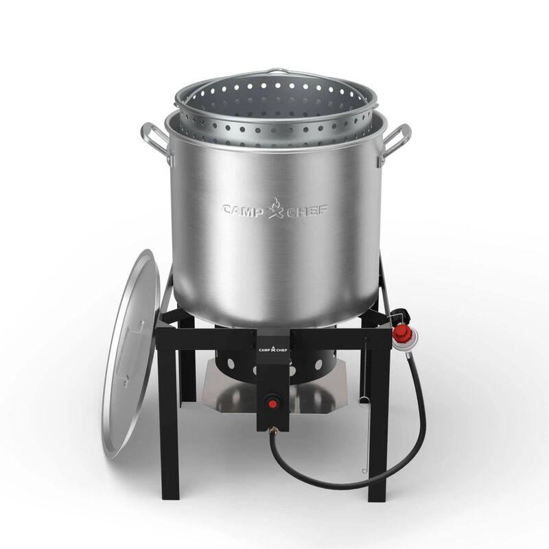 Camp Chef 80-qt Boil Pot with 1 -Burner Propane Electronic Stainless ...