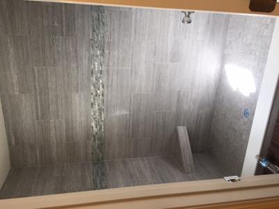 Style Selections Ridgemont Silver 12-in x 24-in Glazed Porcelain Stone ...