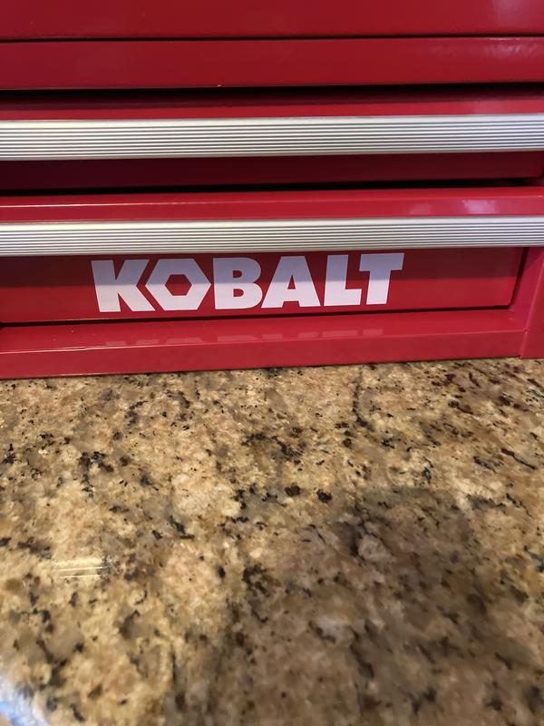 Kobalt Mini 10.83-in W x 5.91-in H x 5.91-in D 2-Drawer Red Steel Tool ...