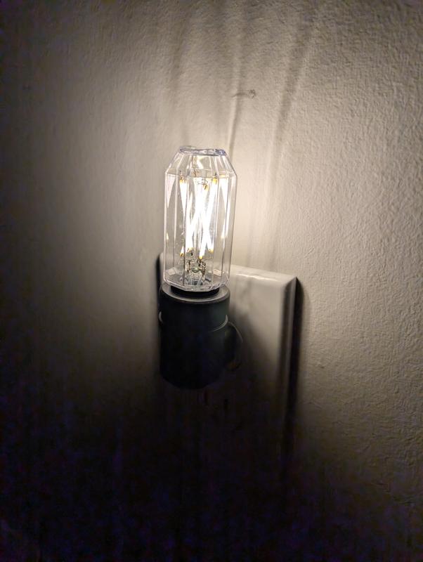 Utilitech Black LED Auto On/Off Night Light in the Night Lights ...