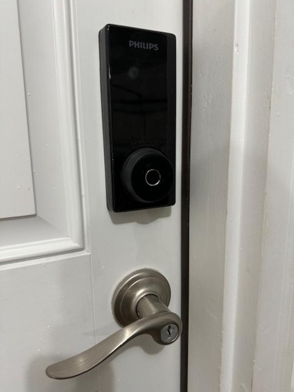 Philips Home Access 1000 Series Matte Black Electronic Deadbolt ...