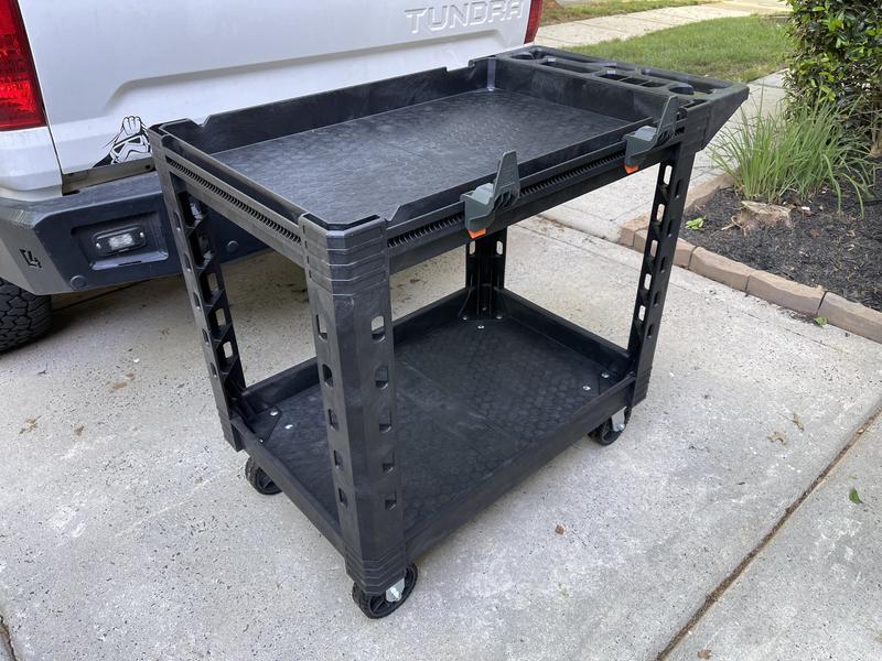 Klein Tools 39-in Shelf Utility Cart 54831MB at Lowes.com
