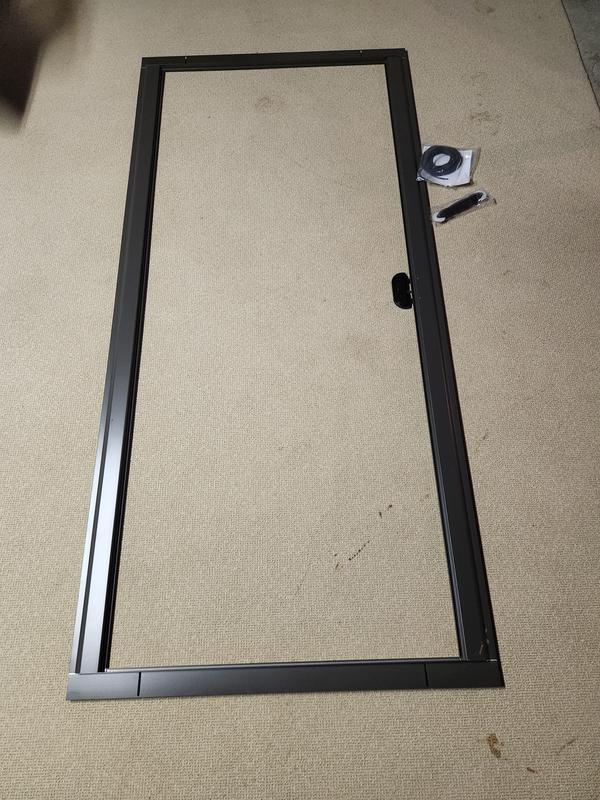 RITESCREEN Patio Doors Universal reversible Sliding Screen door 30-in x ...