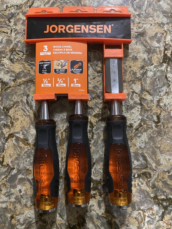 Shop Jorgensen Jorgensen Woodworking Chisel Set at Lowes.com