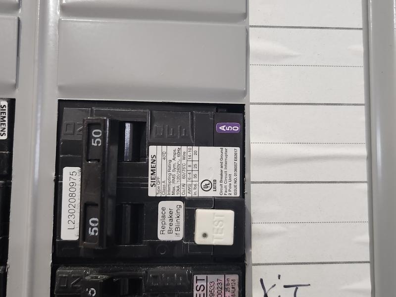 Siemens QPF 50-amp 2 -Pole GFCI Circuit Breaker in the Circuit Breakers ...