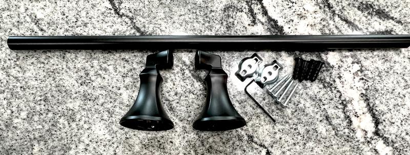 Delta Ashlyn 18-in Champagne Bronze Wall mount Single Towel Bar in the ...