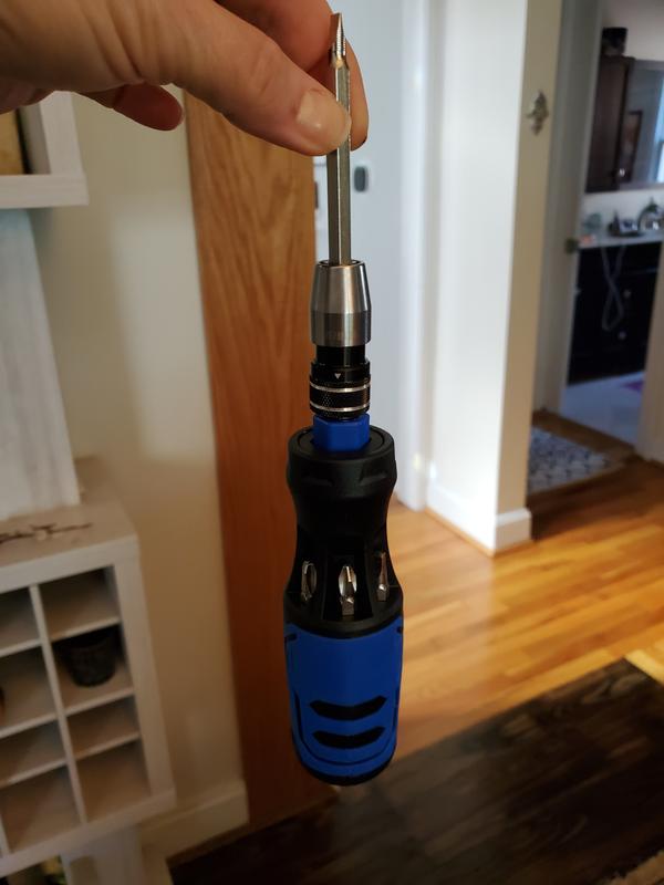 Kobalt QL3 24-in-1 Screwdriver w/Precision Multi-bit Combination Tip ...