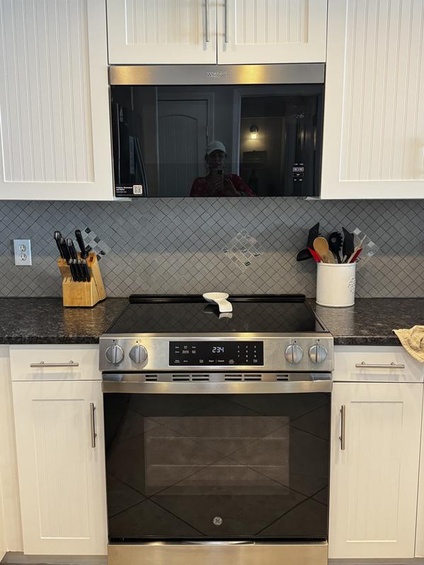 Whirlpool Flush Built-In Design 1.1-cu ft 1000-Watt 30-in Over-the ...