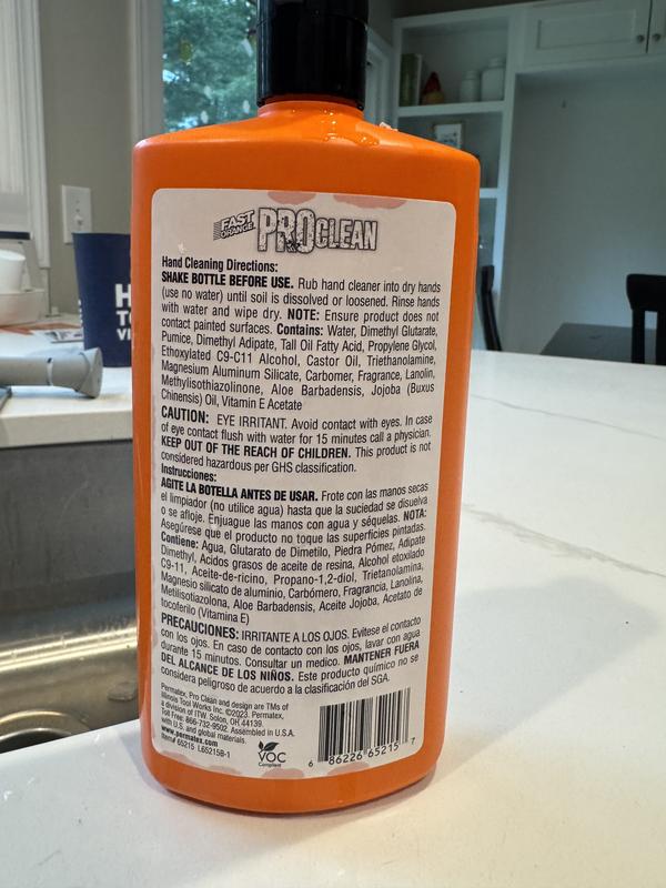 Fast Orange Waterless 15 -fl oz Unscented Hand Soap