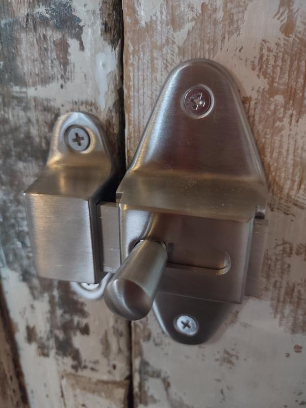 BRINKS COMMERCIAL 2-3/4-in Stainless Steel Stainless Steel Slide Bolt ...