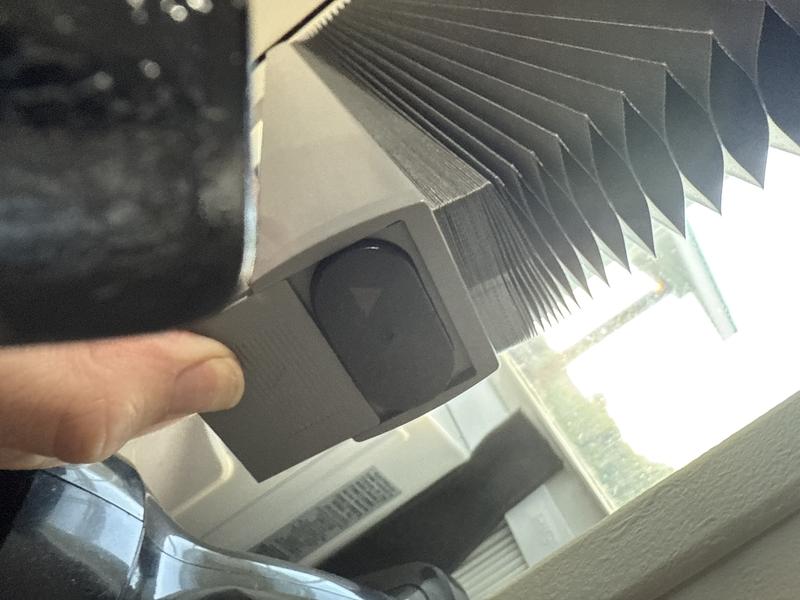 allen + roth 46-in x 72-in White Room Darkening Blackout Cordless ...