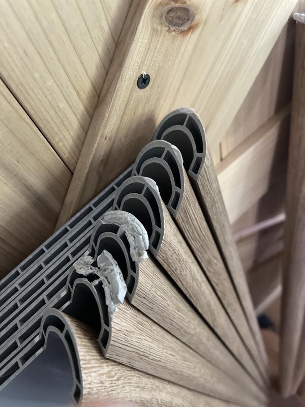 Project Source StairCraft 12.2-in x 48-in Marsala Vinyl Reversible ...