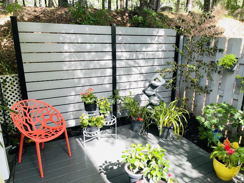 HOFT Corner Post Kit B6 and Hardware 72-in W x 73.5-in H Black Aluminum ...