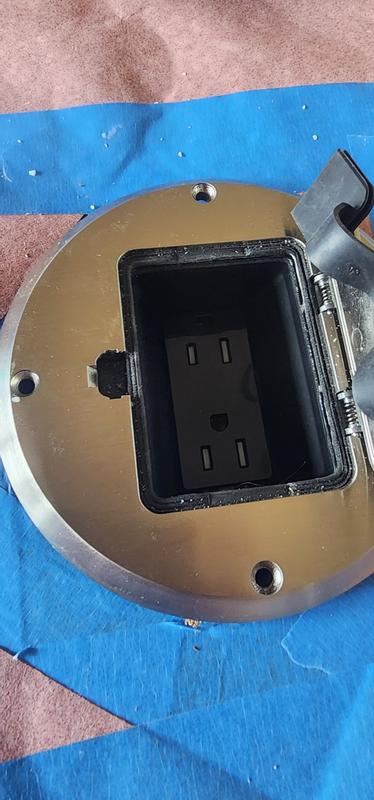 Hubbell RACO Metal New Work/Old Work Round Electrical Box 6239ACNI at ...