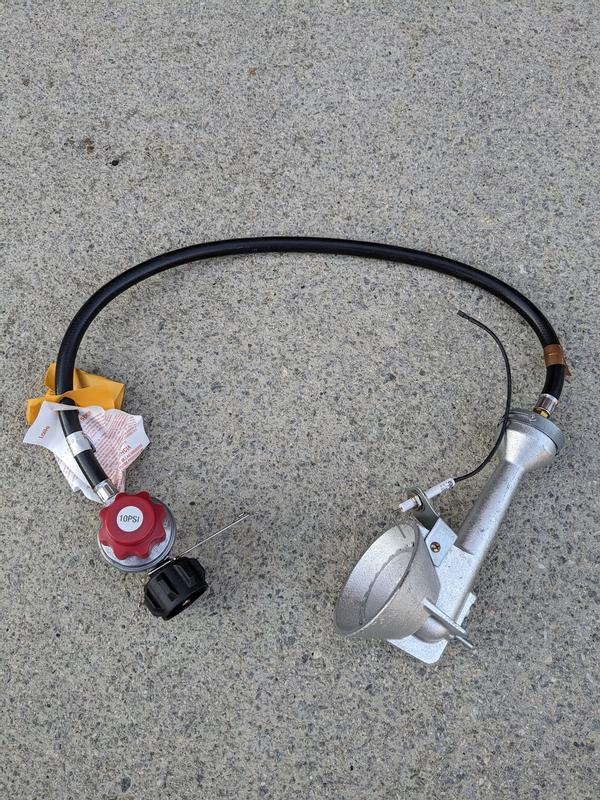 Camp Chef Steel-braided Propane Regulator with Hose - Lowes.com