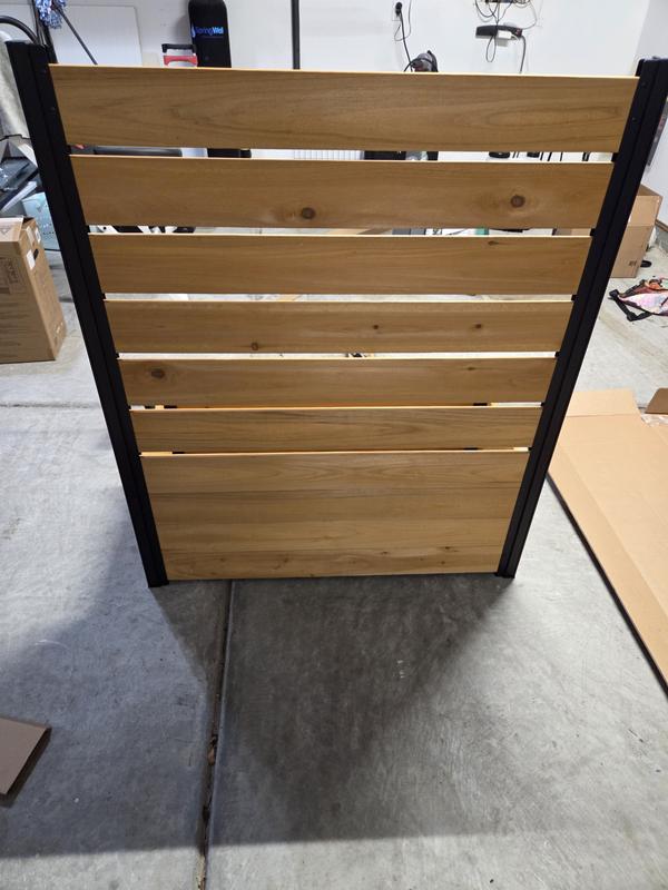 Enclo Privacy Screens Concord 41-in W x 73-in H Wood Planter Box Cedar ...
