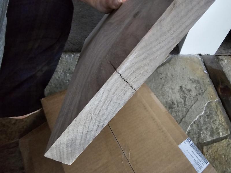 emark 1-1/2-in x 6-in x 3-ft Unfinished Select S4S Walnut Hardwood ...