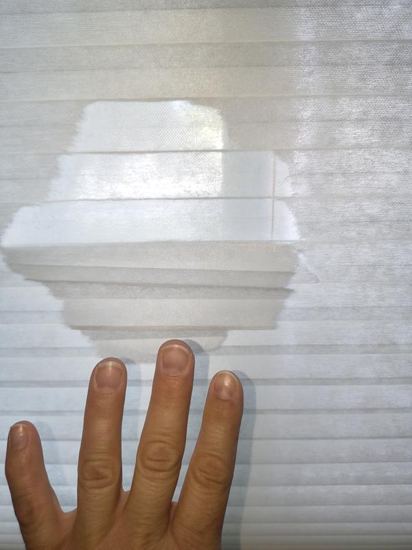 allen + roth 44.5-in x 60-in White Light Filtering Cordless Cellular ...