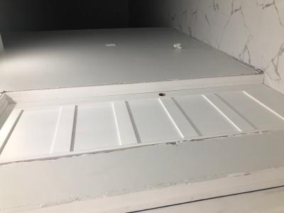 JELD-WEN 24-in x 80-in Primed Solid Core 5-panel Left Hand MDF Single ...