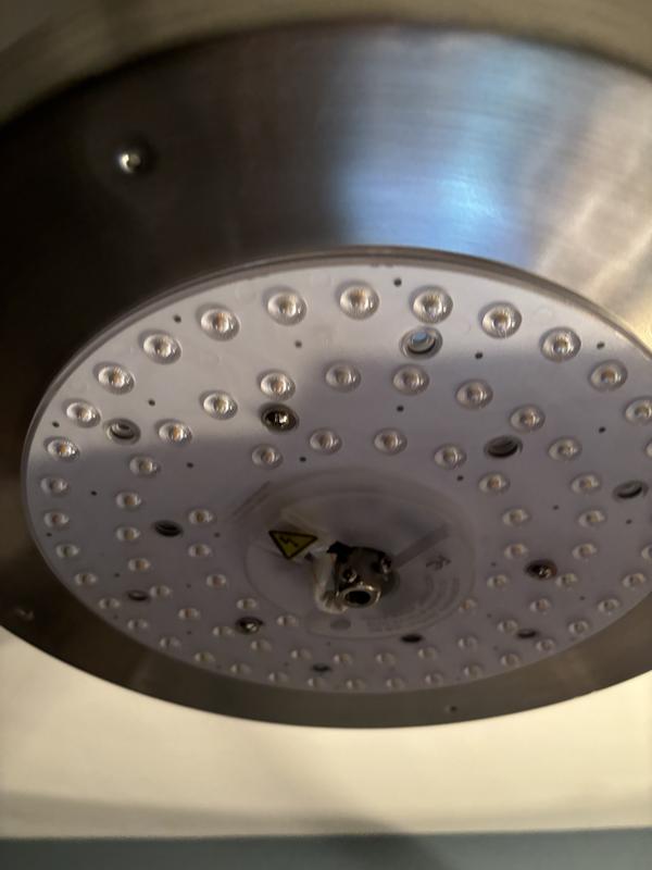 Parrot Uncle Bladeless Ceiling Fan 36-in Satin Nickel with Clear Blades ...