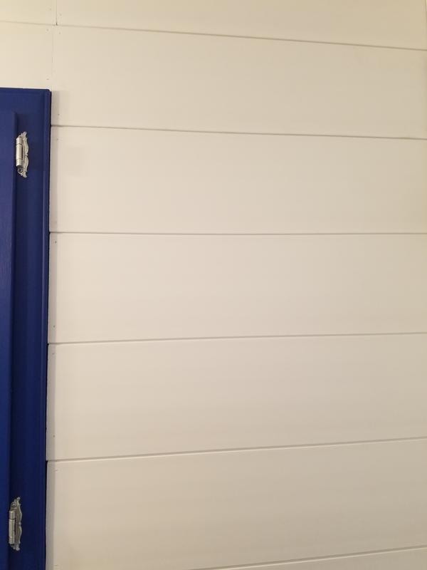 ECHON 7-5/16-in x 2.83-ft White Unfinished Beaded/Smooth PVC Shiplap ...