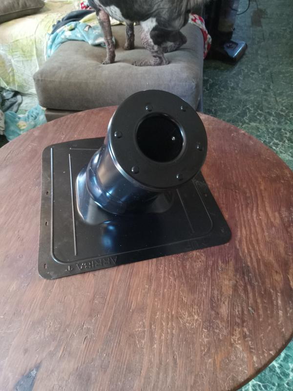 Master Flow Pivot 1-1/2-in x 8.4-in Galvanized steel Vent and Pipe ...