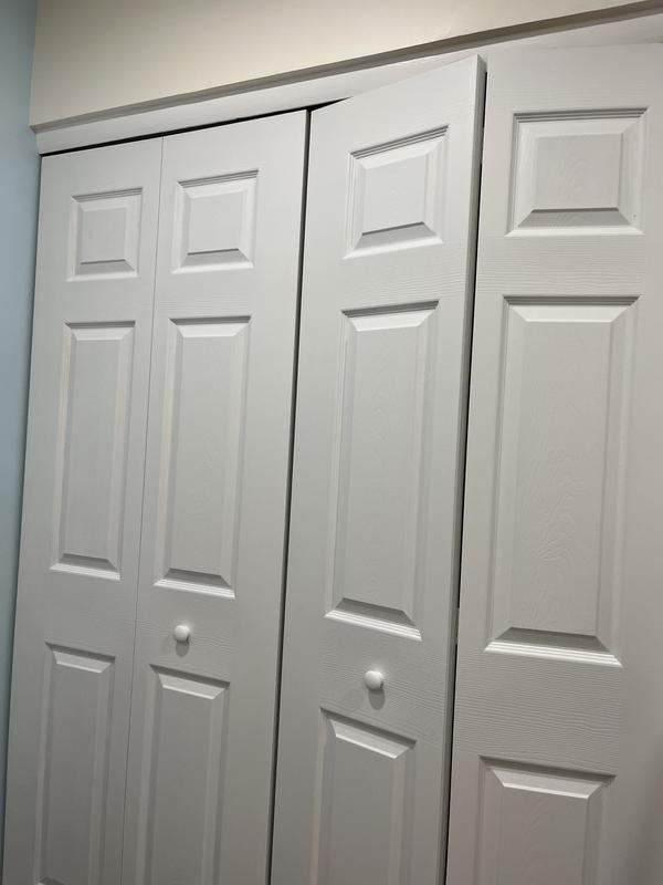 Masonite 72-in x 80-in (primed) 6-panel Textured Hollow core Primed ...