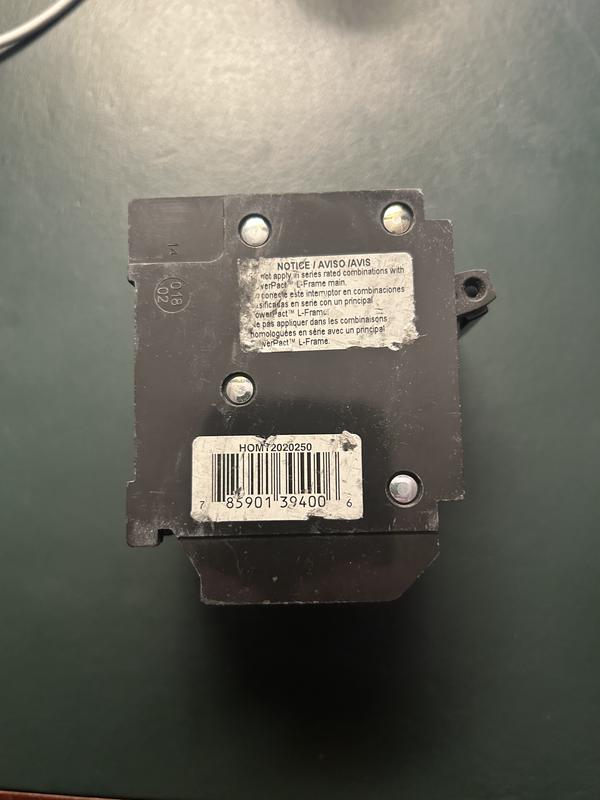 Square D Homeline 20-amp/30-amp 2-Pole Quad Circuit Breaker ...