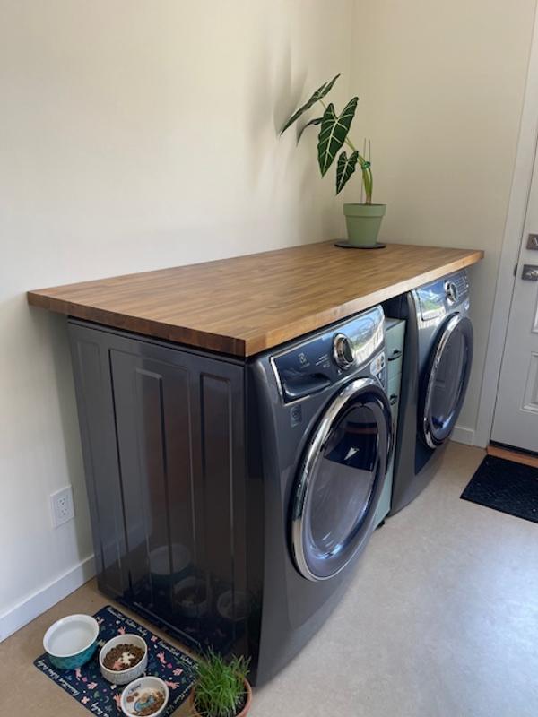 Sparrow Peak Unfinished 4-ft x 30-in x 1.5-in Natural Acacia Wood ...