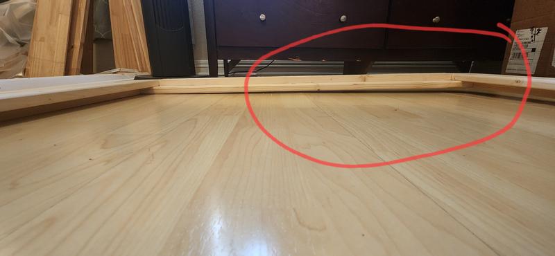 GIVIMO 1.5-in King Bunkie Board 4-Piece Wood Slat Mattress Support 78. ...