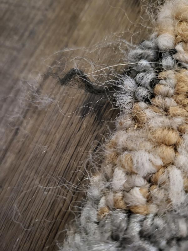 allen + roth with STAINMASTER Eleanor 8 x 10 (ft) Hooked Tonal Grey ...