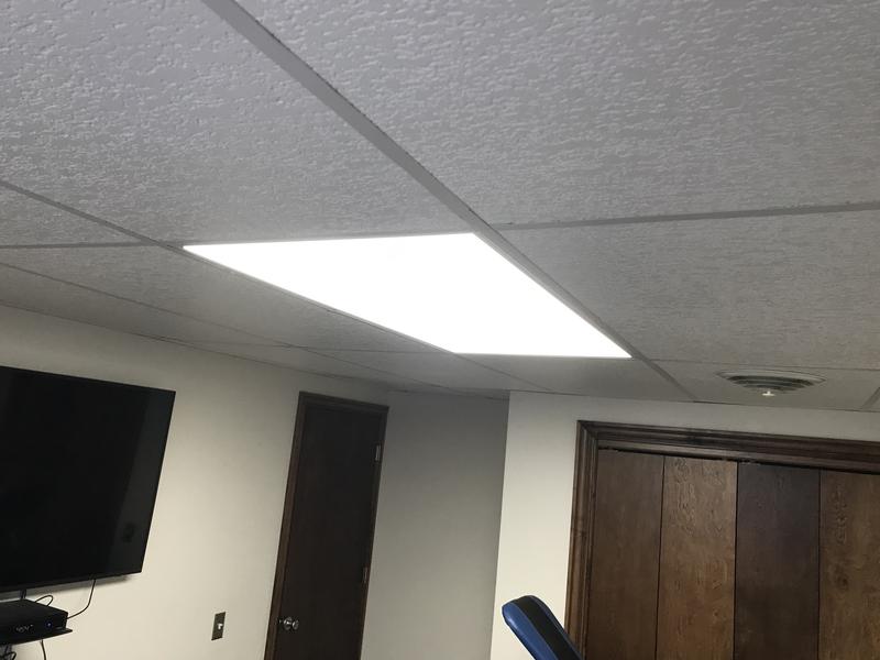 WYZM 12-Pack 4-ft x 2-ft Adjustable Daylight LED Panel Light PL-2X4 ...