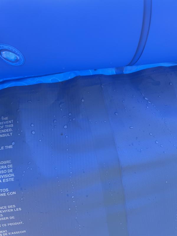 Summer Waves 15-ft x 15-ft x 36-in Inflatable Top Ring Round Above ...