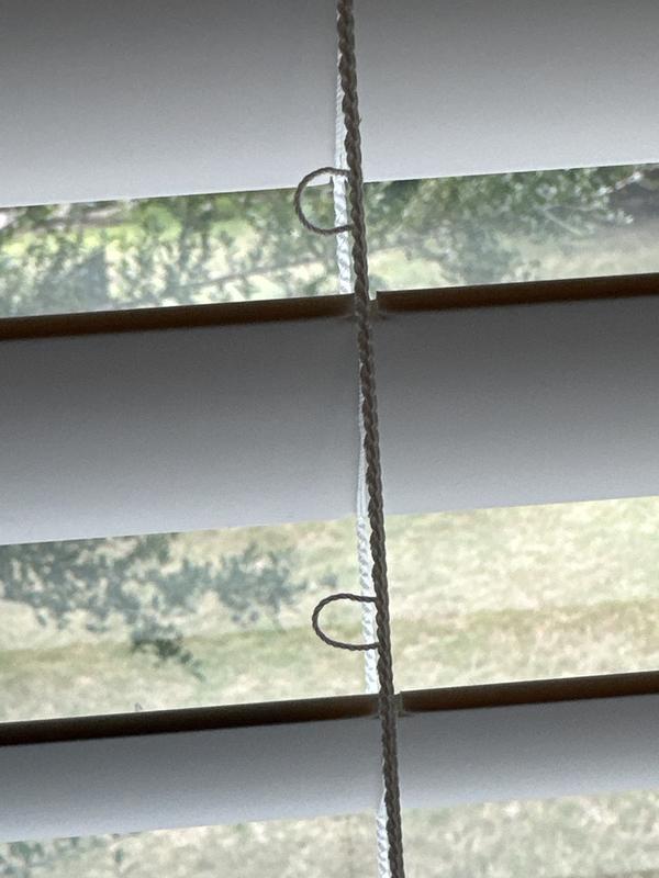 LEVOLOR Trim+Go 2-in Slat Width 69-in x 64-in Cordless Walnut Faux wood Room darkening ...