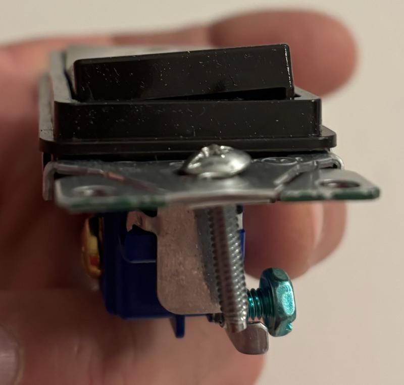 Eaton 15-amp Single-pole Rocker Light Switch , Ivory in the Light ...